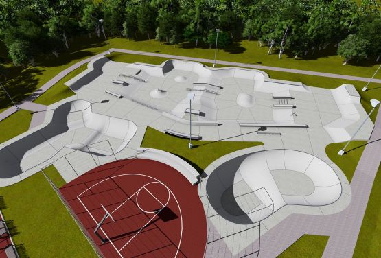 Skatepark-Project à Burmunddal